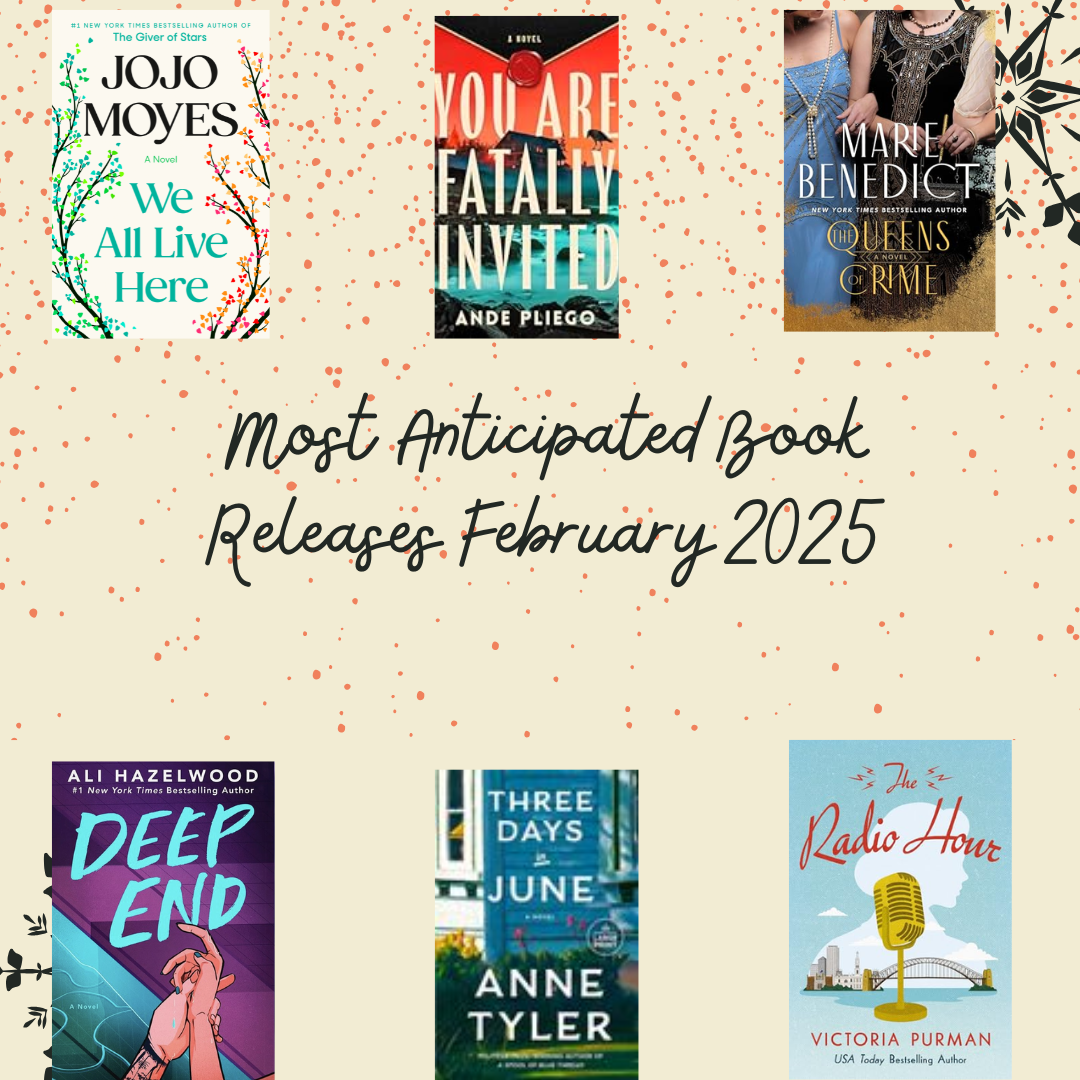 Most Anticipated Book Releases February 2025 - Nicole's Nook